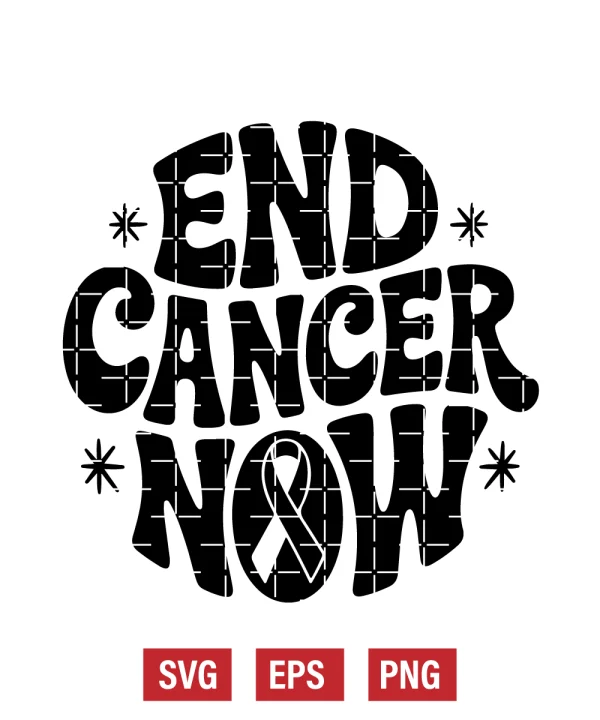 End Cancer Now Svg - Silhoue.com